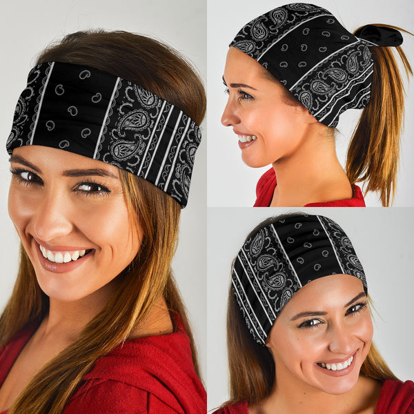 Bandana - Black OG Bandana 3 Pack | The Bandana Blanket Company